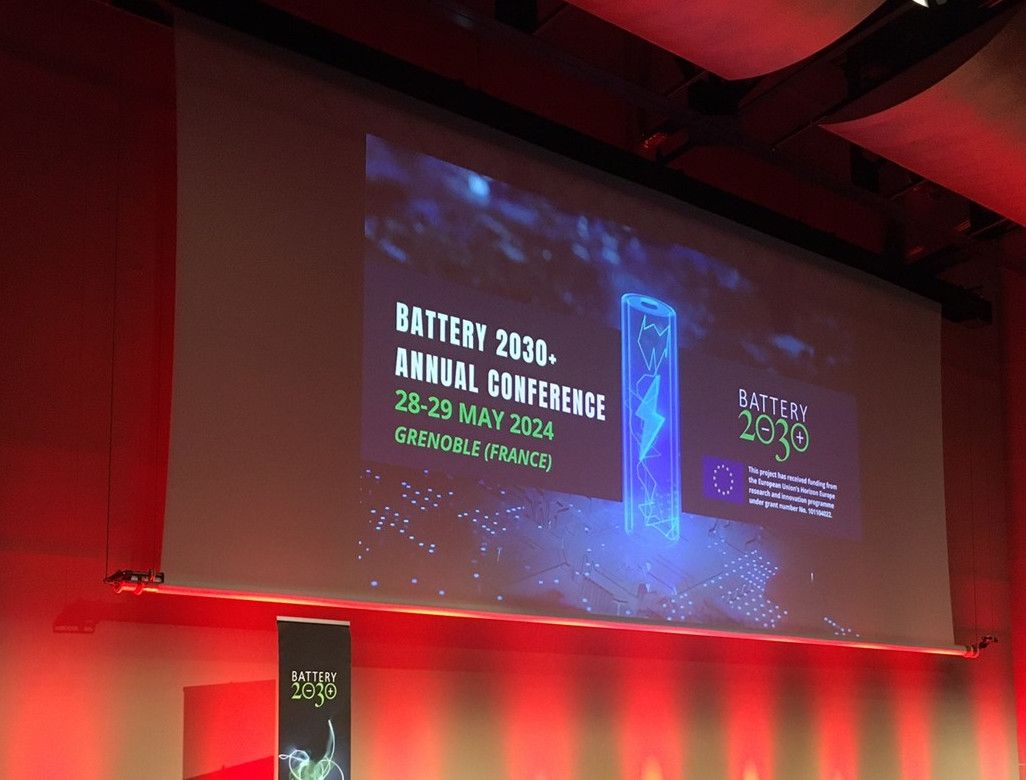 BATTERY 2030+ annual conference in Grenoble - ILL Neutrons for Society